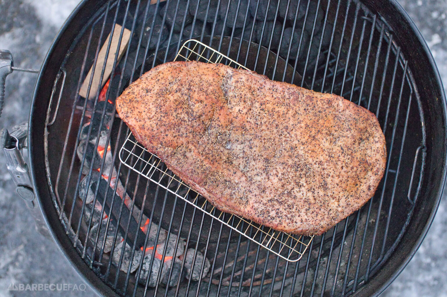 Charcoal Snake, Weber Kettle Brisket Recipe - Barbecue FAQ