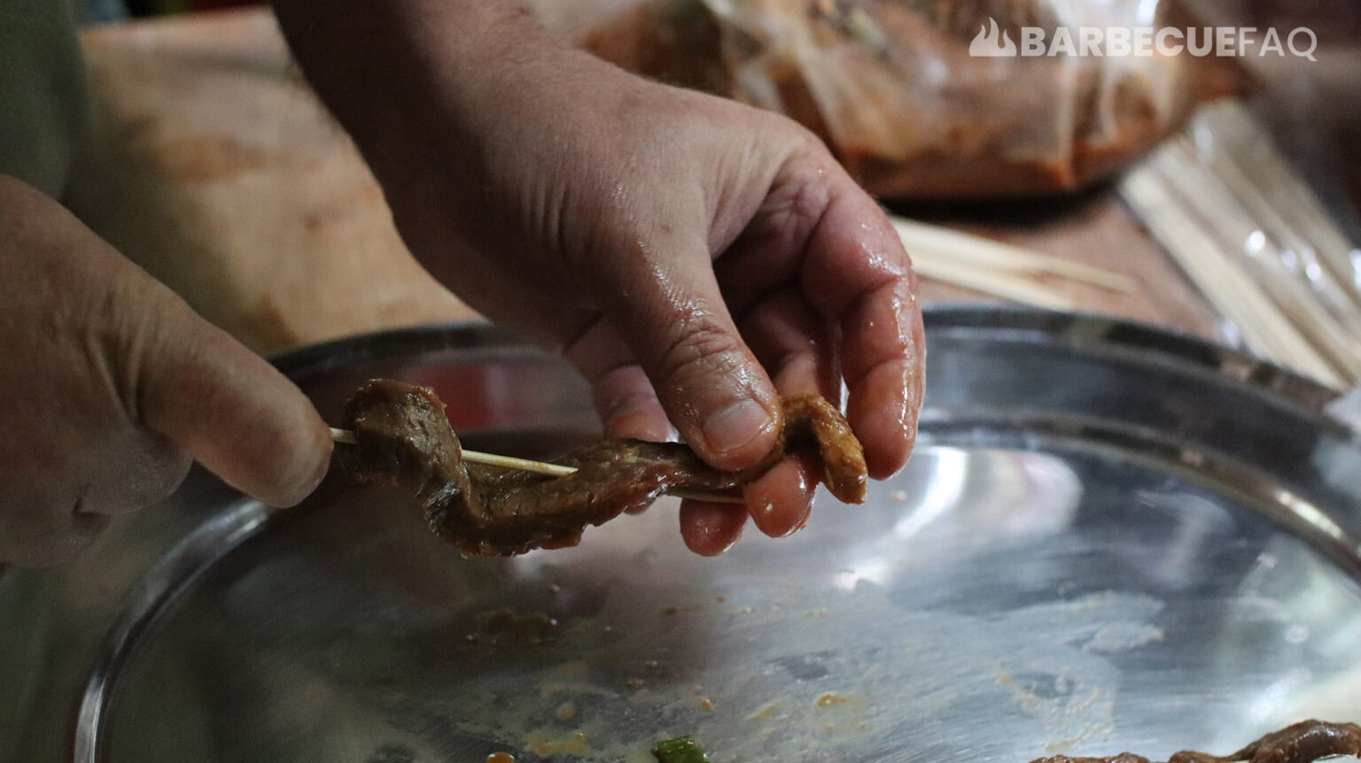 Beef Steak on a Stick Recipe - Barbecue FAQ