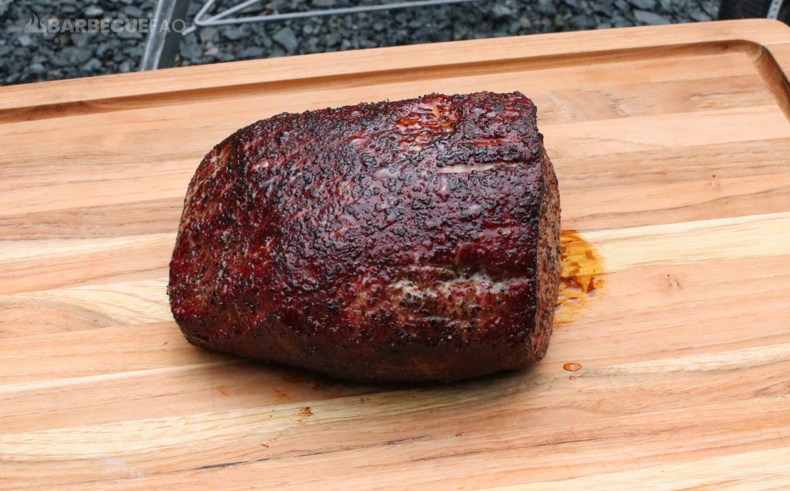 Smoked Eye of Round Roast Recipe - Barbecue FAQ