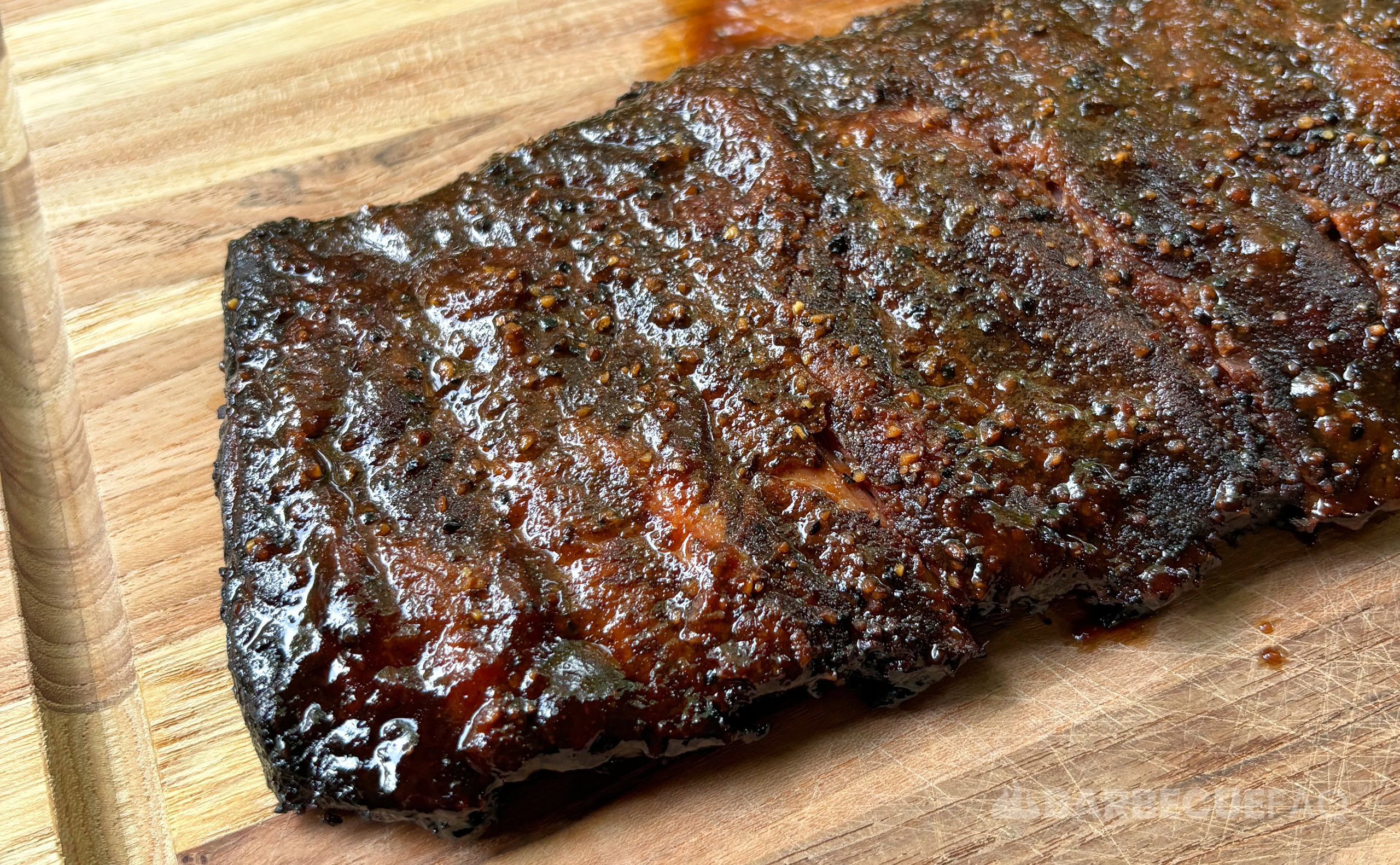 Wicked Simple Smoked Spare Ribs Recipe With A Tangy Sweet Glaze Barbecue Faq