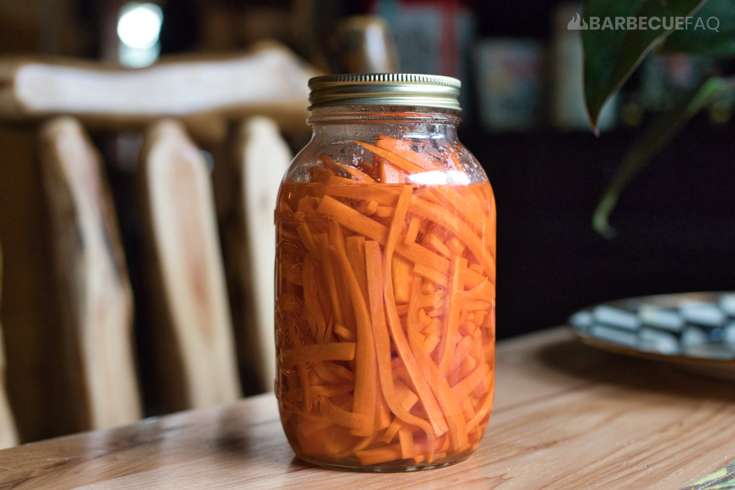 Super Simple Pickled Carrot Matchsticks Recipe - Barbecue FAQ