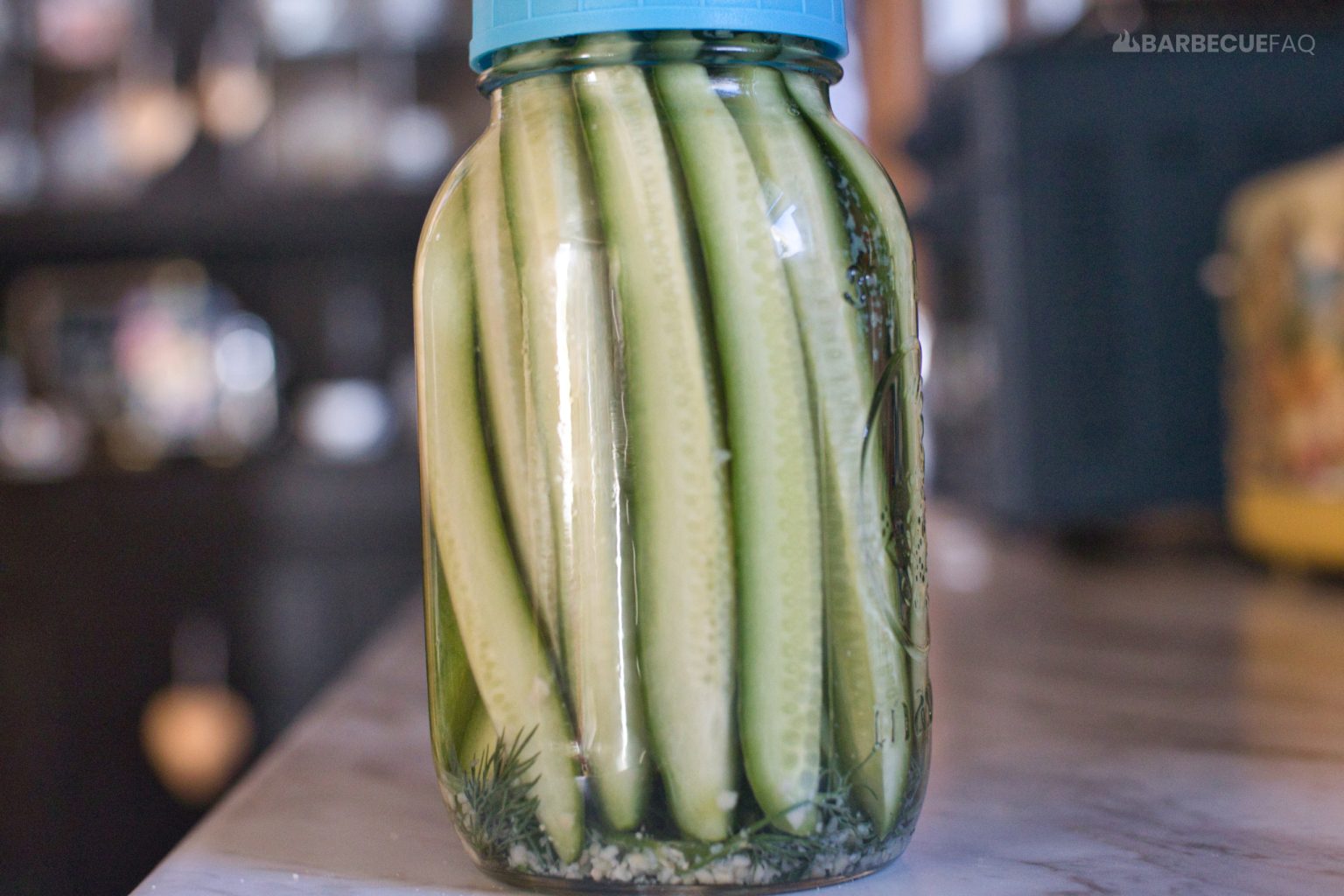 Quick Pickle, Dill Pickle Spears Recipe - Barbecue FAQ